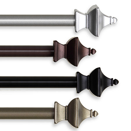 Click here for Rod Desyne Esta 5/8 IN Adjustable Curtain Rod  One... prices
