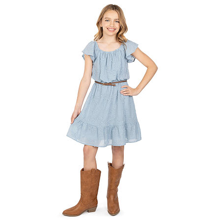 Click here for Speechless Big Kid Girls Short Sleeve A-Line Dress... prices