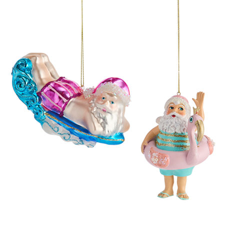 Click here for North Pole Trading Co. Santa Surfer And Tube Set 2... prices
