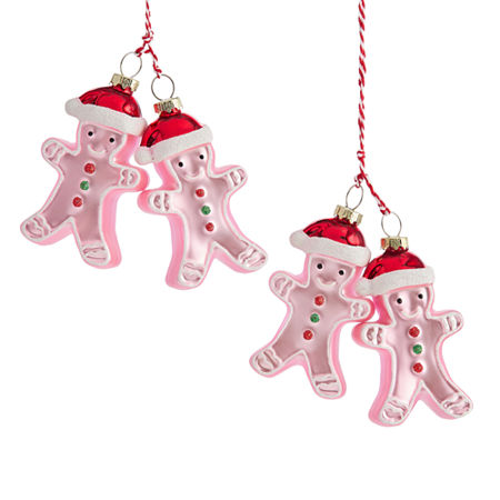 Click here for North Pole Trading Co. Pink Double Gingerbread Men... prices
