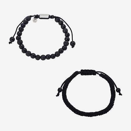 Click here for J.P. Army Mens 2-pc. Black Agate Stainless Steel B... prices