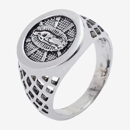 Click here for J.P. Army Virgin Mary Mens Stainless Steel Signet... prices