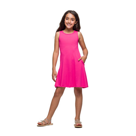 Click here for 24sevenkid Big Kid Girls Sleeveless A-Line Dress... prices