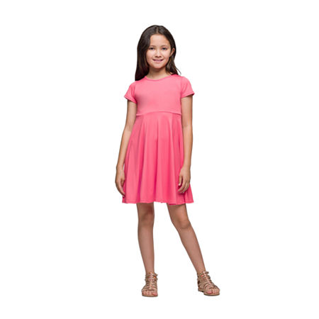 Click here for 24sevenkid Big Kid Girls Short Sleeve Fit + Flare... prices
