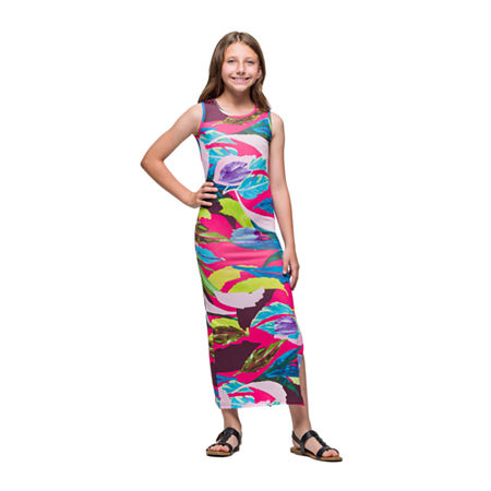 Click here for 24seven Comfort Apparel Big Kid Girls Sleeveless F... prices