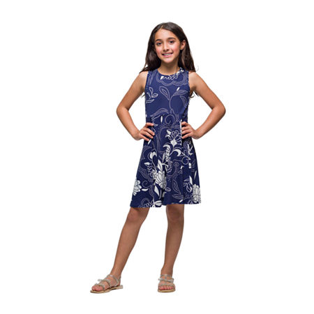 Click here for 24seven Comfort Apparel Big Kid Girls Sleeveless F... prices