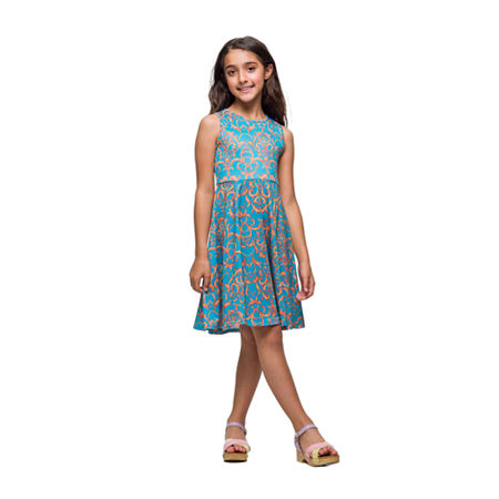 Click here for 24seven Comfort Apparel Big Kid Girls Sleeveless F... prices