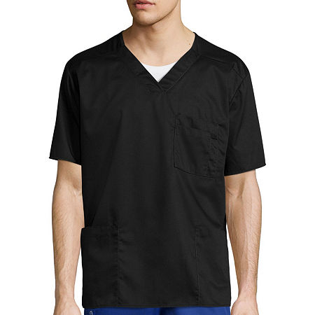 Click here for Wink Wonderwork Mens V Neck Short Sleeve Tag Free... prices