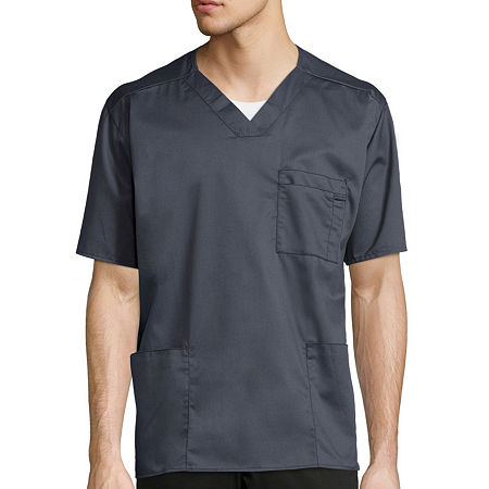 Click here for Wink Wonderwork Mens V Neck Short Sleeve Tag Free... prices