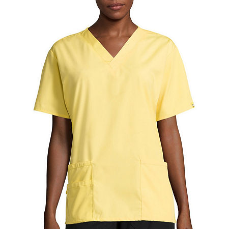 Click here for Wink Origins Bravo 3-Pocket Womens V Neck Short Sl... prices
