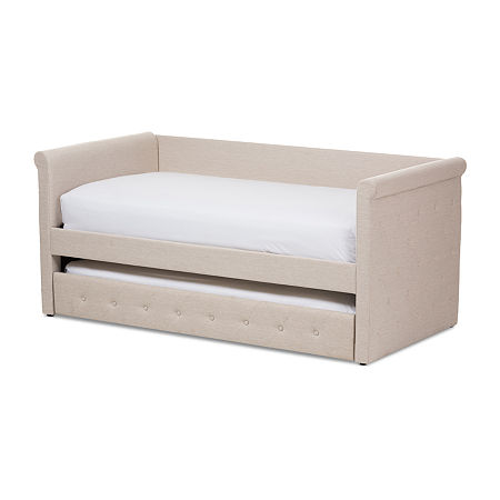 Click here for Alena Twin Daybed With Trundle  One Size  Beige prices