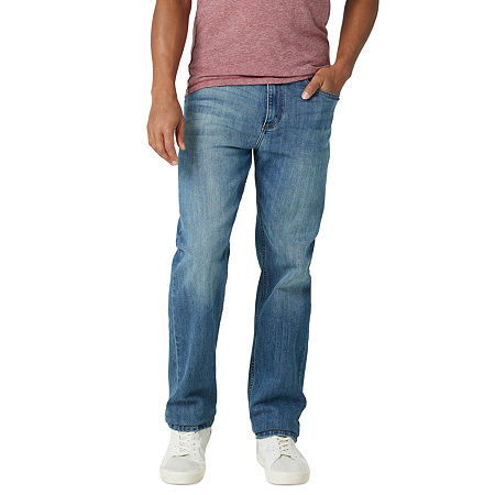 Click here for Wrangler Regular Fit Jean  32 30  Blue prices