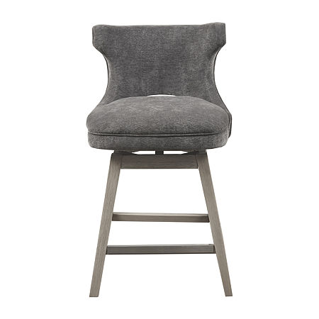 Click here for Madison Park Janet Counter Height Upholstered Swiv... prices