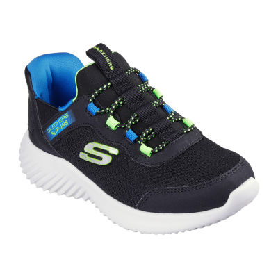Skechers Bounder Brisk-Burst Hands Free Slip-Ins Little Boys Adaptive ...