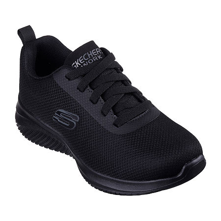 Skechers Womens Ultra Flex 3.0 Sr - Jinie Work Sneakers from Finish Line - Black