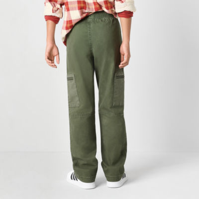 Thereabouts Little & Big Boys Pull-On Straight Cargo Pant - JCPenney