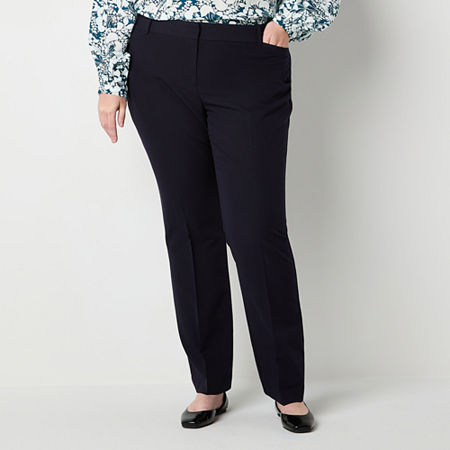 Click here for Liz Claiborne Audra Womens Straight Mid Rise Trous... prices