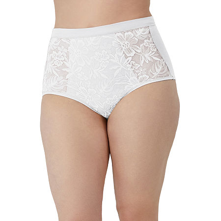 Click here for Bali Womens Breathe Lace High-Rise Brief Underwear... prices