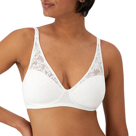 Bali Womens Breathe Wireless T-Shirt Bra DF7594 - White