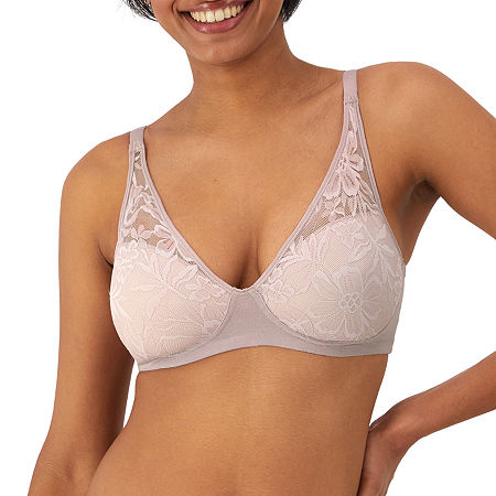 Bali Womens Breathe Wireless T-Shirt Bra DF7594 - Gloss
