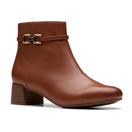 Click here for Clarks Womens Iridessa Air Stacked Heel Booties  8... prices