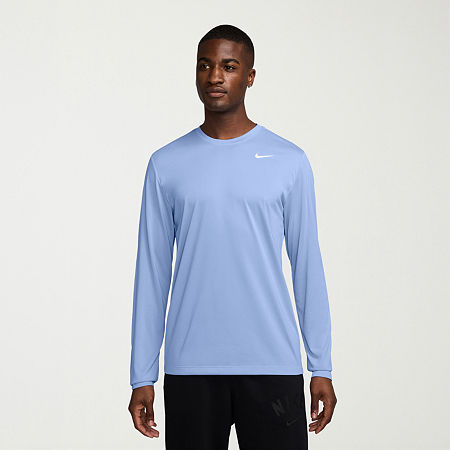 Click here for Nike Mens Crew Neck Long Sleeve Quick Dry Active T... prices