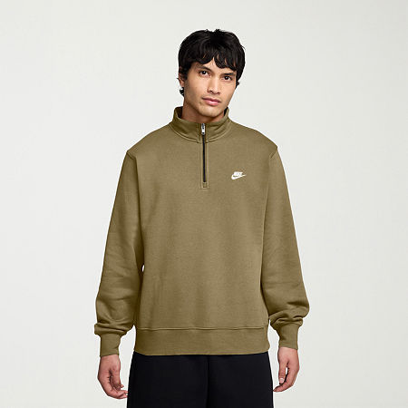Click here for Nike Mens Sportswear Club Half-Zip Fleece Top - Pa... prices