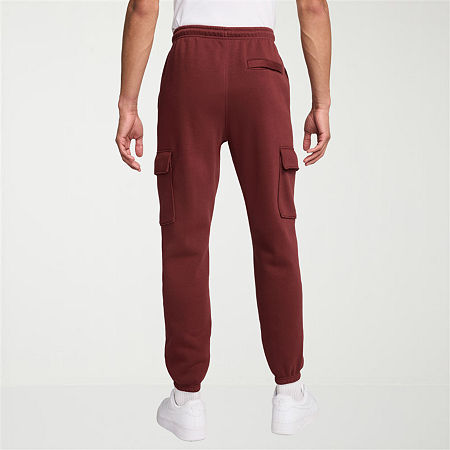 Click here for Nike Mens Club Brushed Fleece Open Hem Pants - Dar... prices