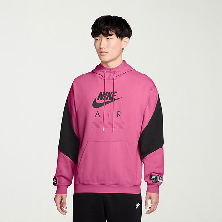 Click here for Nike Mens Air Fleece Roomy-Fit Logo-Print Hoodie -... prices