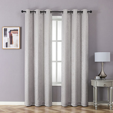 Click here for Rhys Grommet Top Blackout Set of 2 Curtain Panel... prices