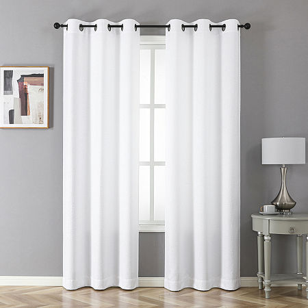 Click here for Rhys Grommet Top Blackout Set of 2 Curtain Panel... prices