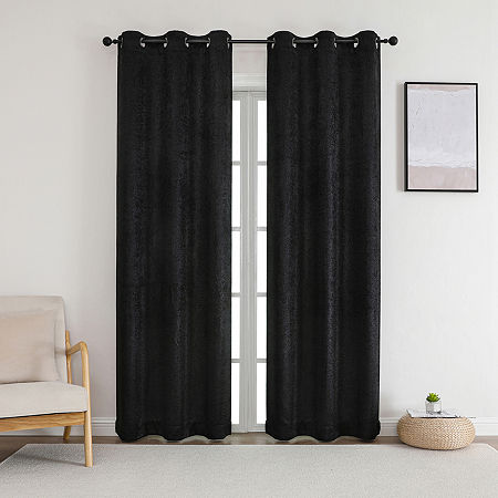 Click here for Starltt Grommet Top Blackout Set of 2 Curtain Pane... prices
