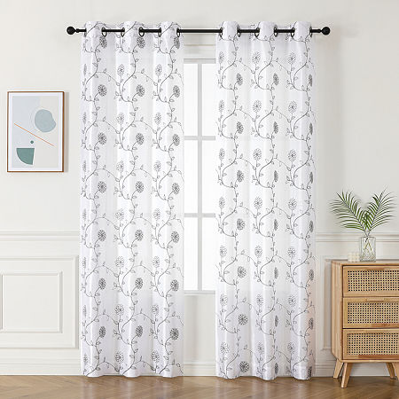 Click here for Sebastian Grommet Top Light-Filtering Set of 2 Cur... prices