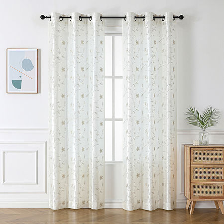 Click here for Harlow Grommet Top Light-Filtering Set of 2 Curtai... prices
