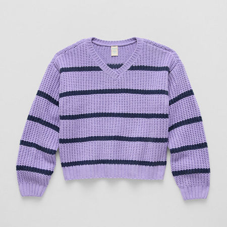 Click here for Thereabouts Little & Big Kid Girls V Neck Long Sle... prices