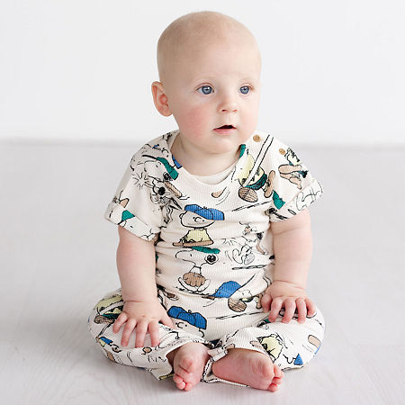 Click here for Grayson Little Baby Boys Peanuts Crew Neck Short S... prices