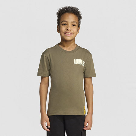 Click here for adidas Toddler & Little Unisex Crew Neck Short Sle... prices