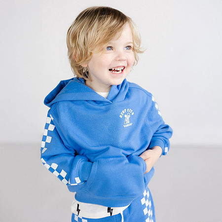 Click here for Grayson Little Toddler Boys Long Sleeve Fleece Hoo... prices