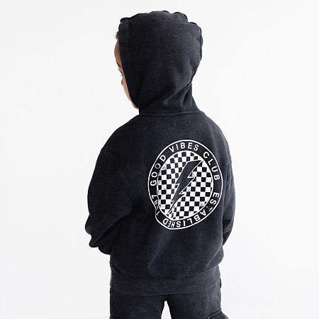 Click here for Grayson Little Toddler Boys Long Sleeve Fleece Hoo... prices