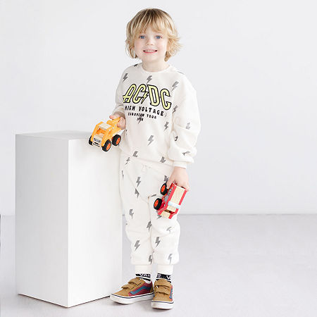 Click here for Grayson Little Toddler Boys 2-pc. AC/DC Pant Set... prices