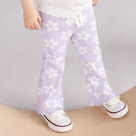 Click here for Grayson Little Toddler Girls Flare Drawstring Pant... prices