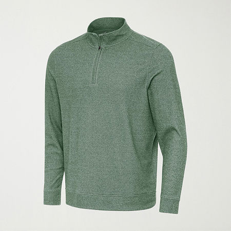 Click here for Antigua Mens Long Sleeve Active Quarter-Zip Pullov... prices
