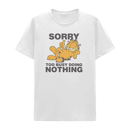 Click here for Mens Crew Neck Short Sleeve Regular Fit Garfield B... prices