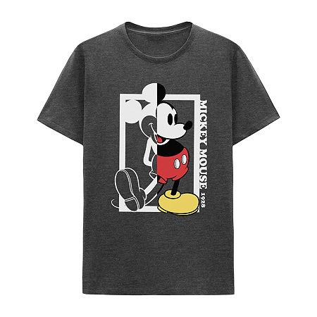 Click here for Mens Crew Neck Short Sleeve Regular Fit Mickey Mou... prices