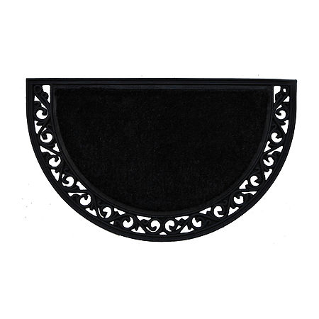 Click here for Calloway Mills Black Arch Outdoor Rectangular Door... prices