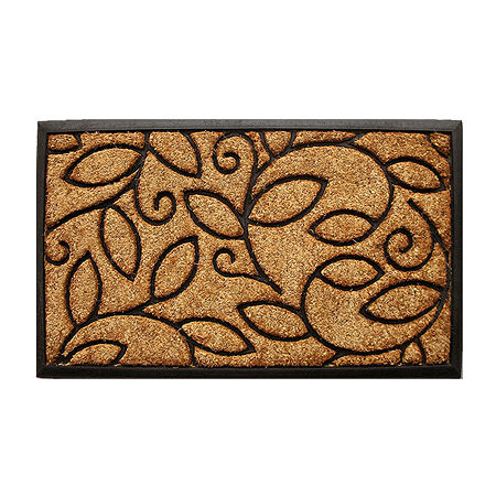 Click here for Calloway Mills Vine Leaves Outdoor Oval Doormat  O... prices