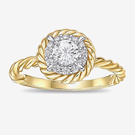 Click here for Diamonart Womens Cubic Zirconia 14K Gold Over Silv... prices