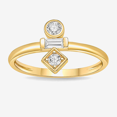 Click here for Diamonart Womens Cubic Zirconia Sterling Silver St... prices