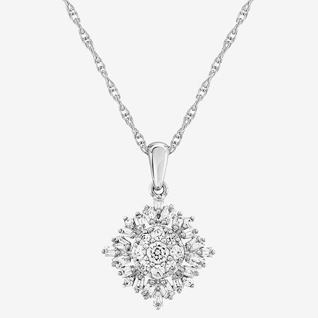 Click here for DiamonArt Womens White Cubic Zirconia Sterling Sil... prices
