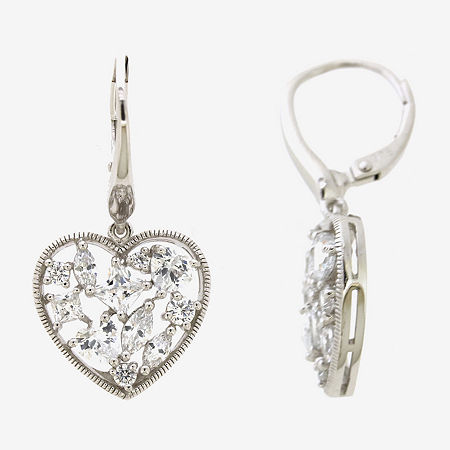 Click here for Diamonart Womens Cubic Zirconia Sterling Silver He... prices